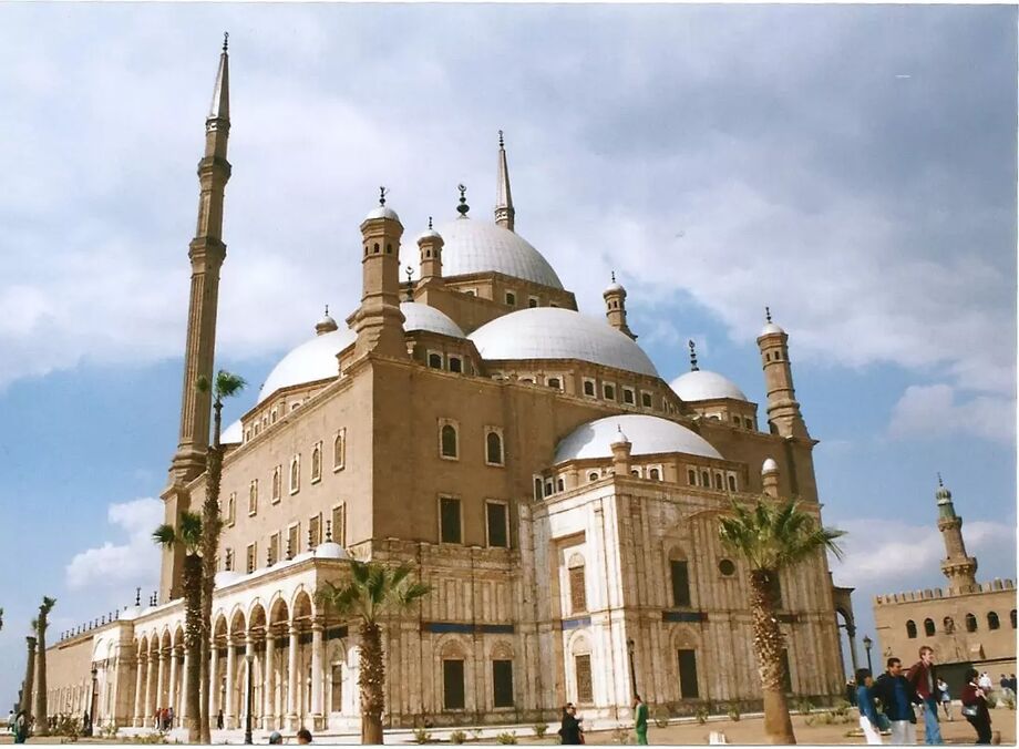 Muhammad Ali-moskén eller Alabastermoskén - Kairo, Egypten - Canada2000 ...