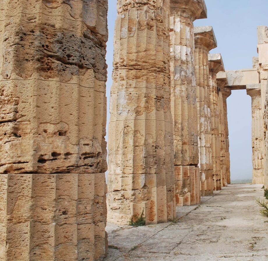 Gigantiska pelare - Sicilien, Italien - Crista - Reseguiden