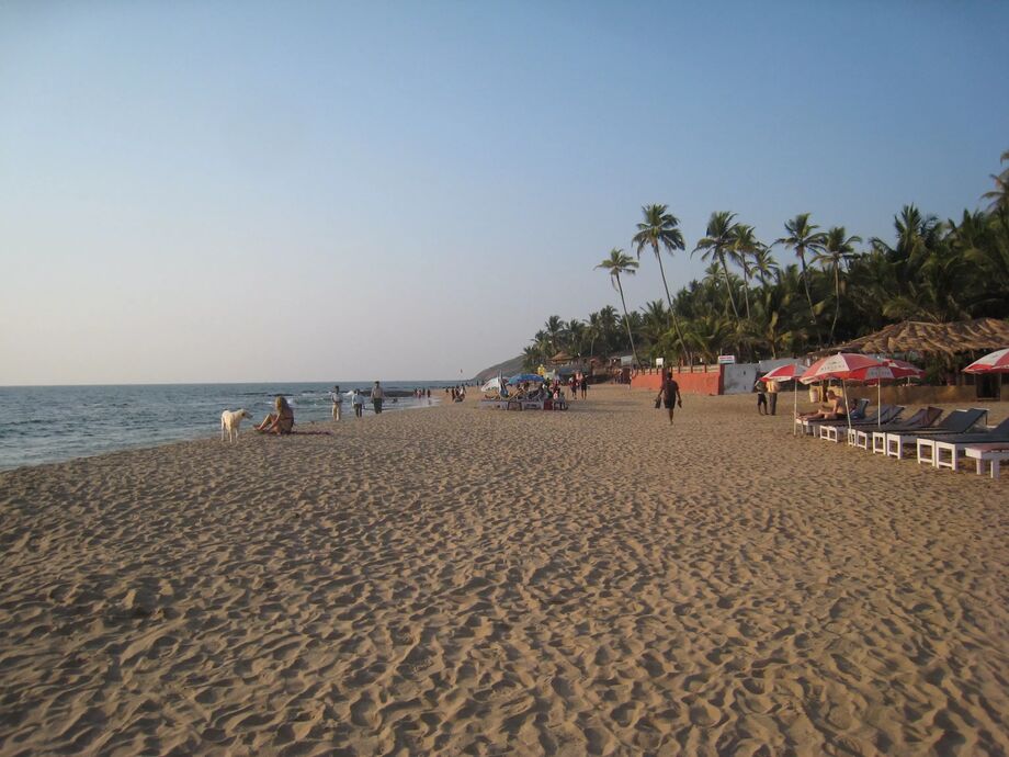 Anjuna Beach - Anjuna, Goa, Indien - Metalgirl - Reseguiden