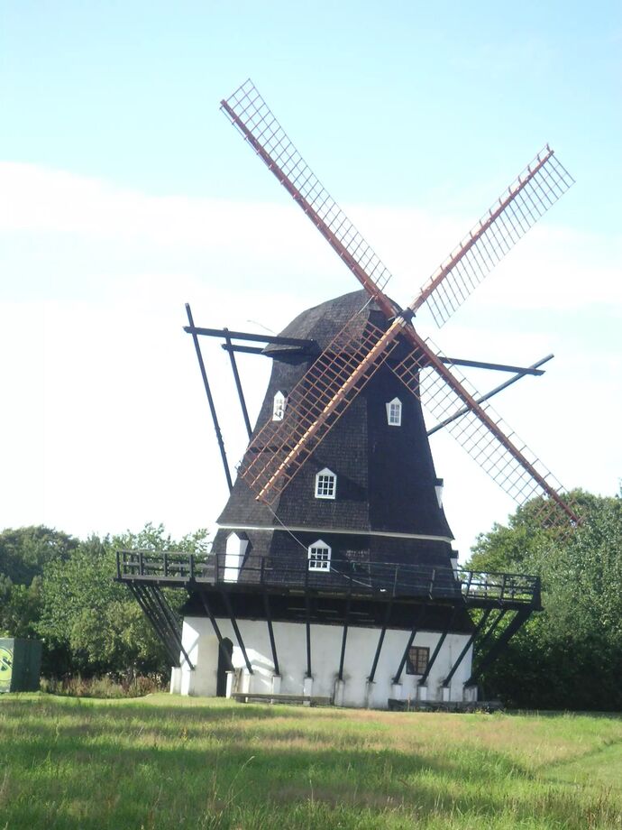 Möllan vid Kulla Gunnarstorp. - Sverige - Gullsing - Reseguiden