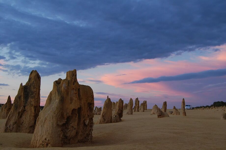 Pinacles Dessert i Nambung Nasjonalpark - Western Australia, Australien ...