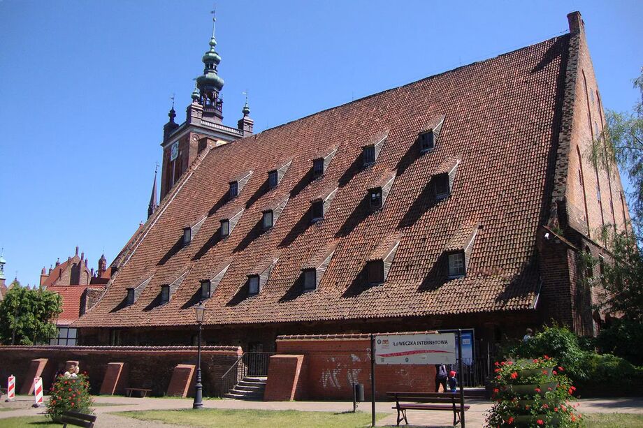 Wielki Młyn, Den gamla kvarnen - Gdansk, Polska Rivieran, Polen ...