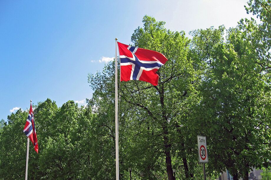 Norska flaggan - Oslo, Norge - Gbenskar - Reseguiden