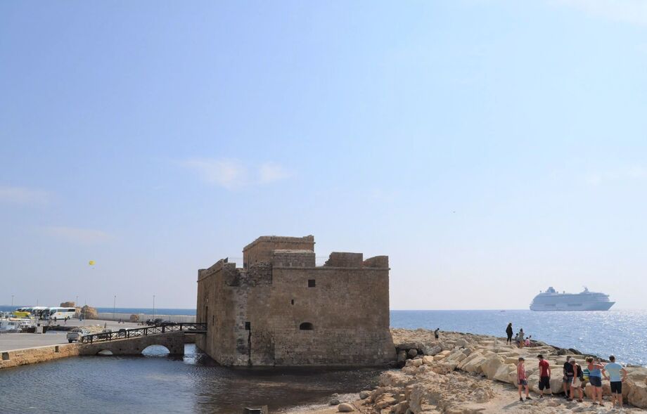 Medeltida fort - Paphos Castle, Pafos, Cypern - Eje_b - Reseguiden