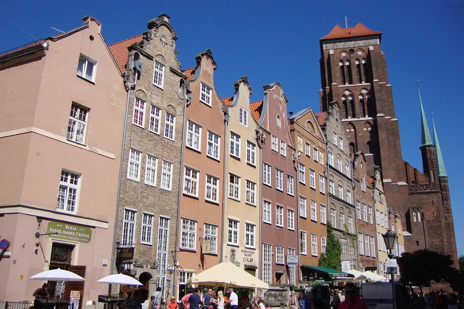 Piwna och Mariakyrkan - Gdansk, Polska Rivieran, Polen - Worldofmarie ...