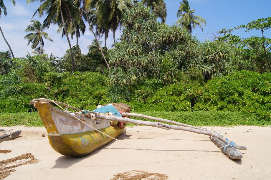 Fin strand mellan Mirissa och Matara - Sri Lanka - Yessie - Reseguiden