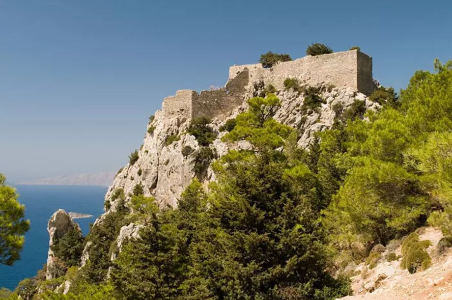 Monólithos slott - Rhodos, Grekland - Stobbart - Reseguiden