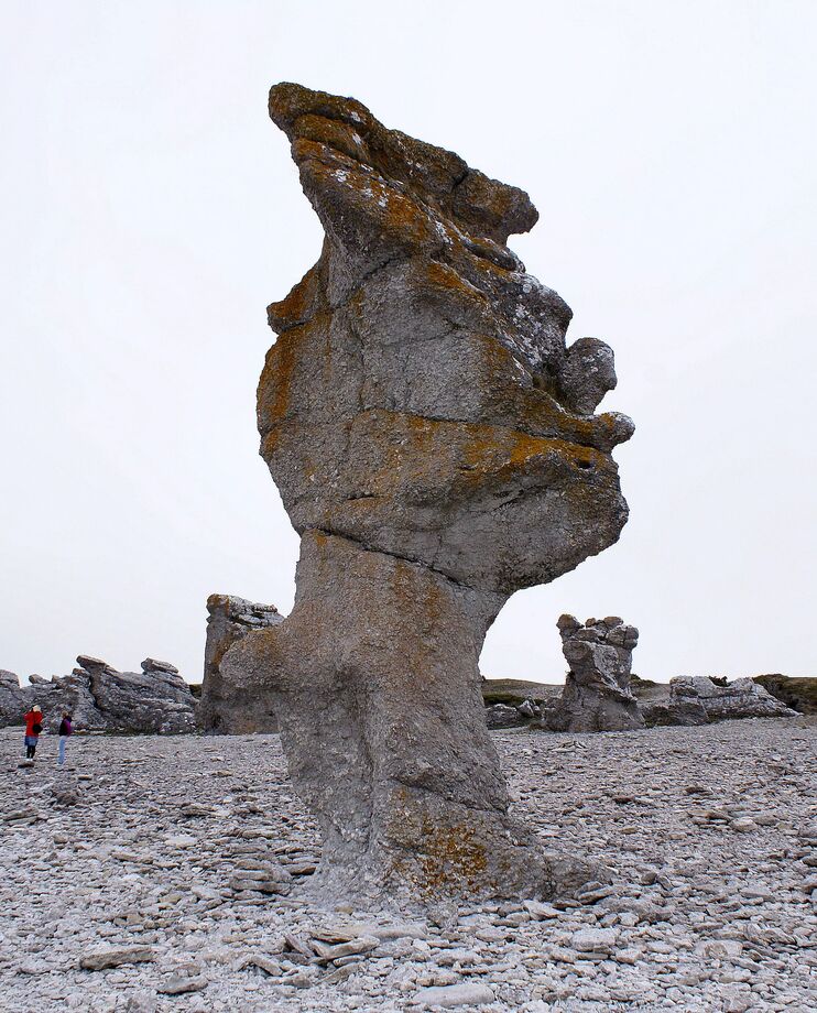 Raukar i alla former - Fårö, Gotland, Sverige - Fotobengt - Reseguiden