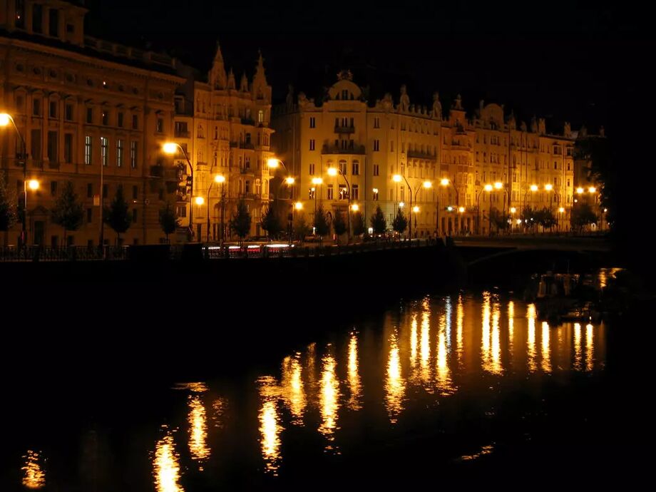 Vy från Karlsbron - Prag, Tjeckien - Christinee - Reseguiden