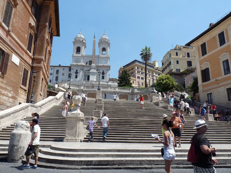 Spanska trappan - Rom, Italien - Chagana - Reseguiden