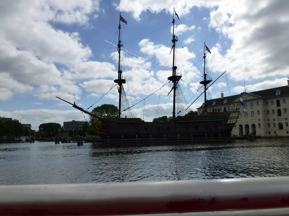 Gammalt skepp, replik - Amsterdam, Nederländerna - Peroerik - Reseguiden