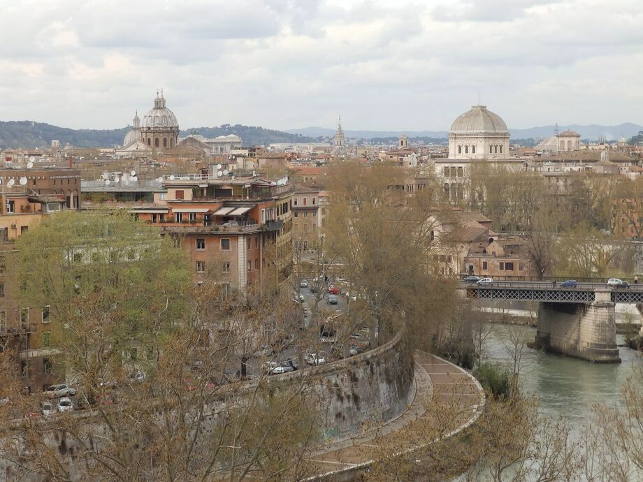 Vy från Parco Savello - Rom, Italien - Kattax - Reseguiden