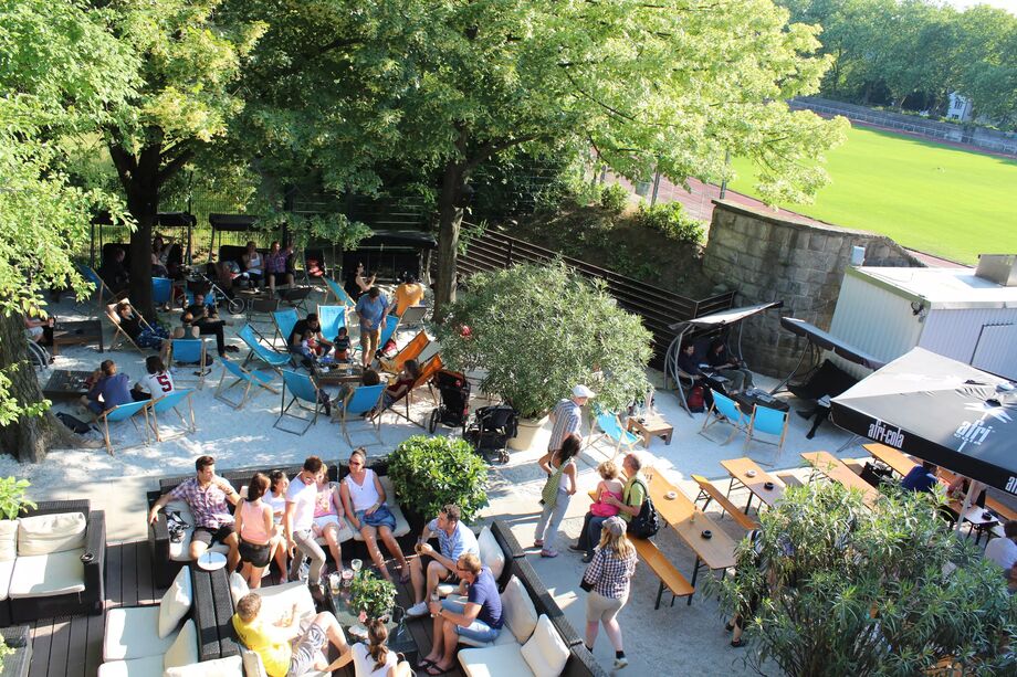 Biergarten Golgata i Victoria Park - Berlin, Tyskland - Ziesta - Reseguiden