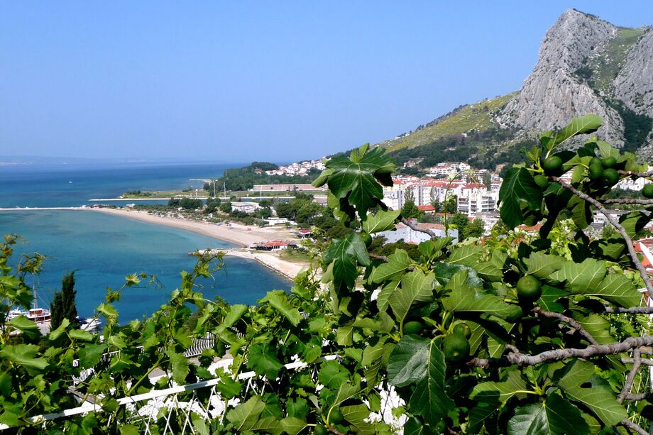 Omis, utsikt från lägenheten - Omis, Split-området, Kroatien - Larss - Reseguiden