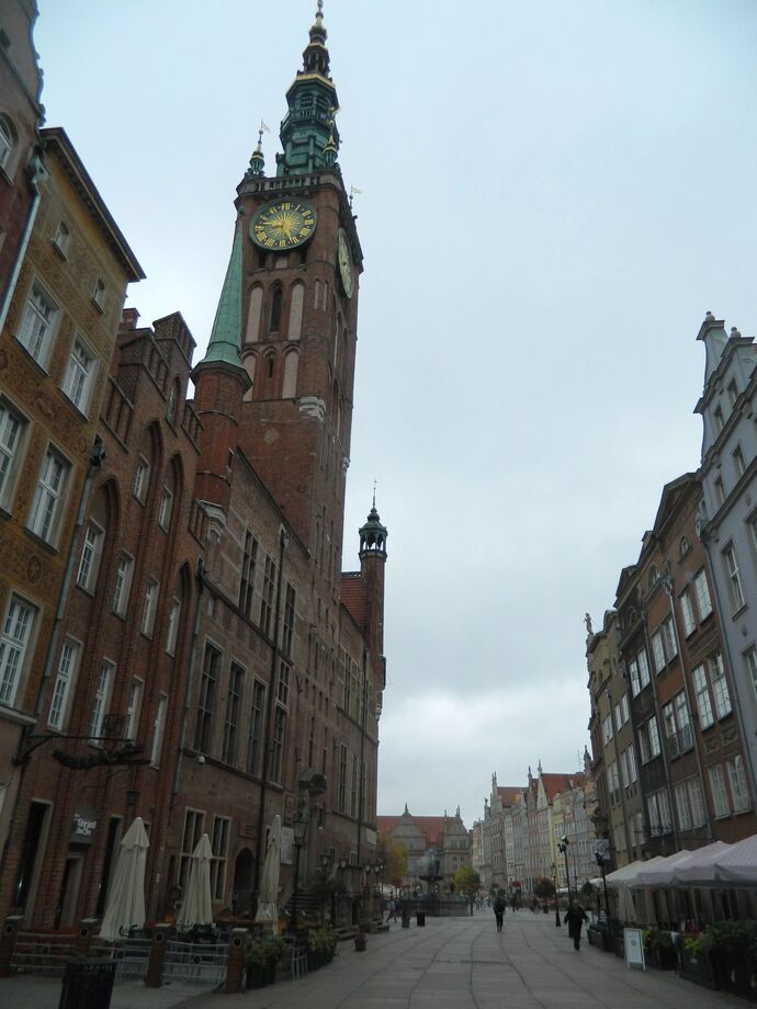 Gamla Stan i vackra Gdansk - Gdansk, Polska Rivieran, Polen ...