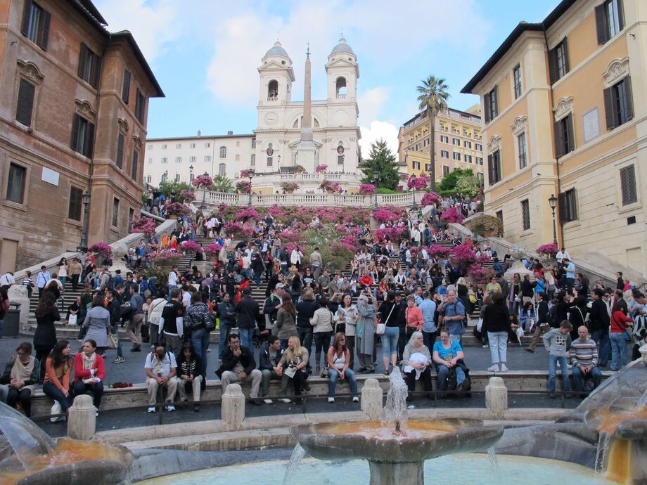 Spanska trappan - Rom, Italien - Sierra - Reseguiden