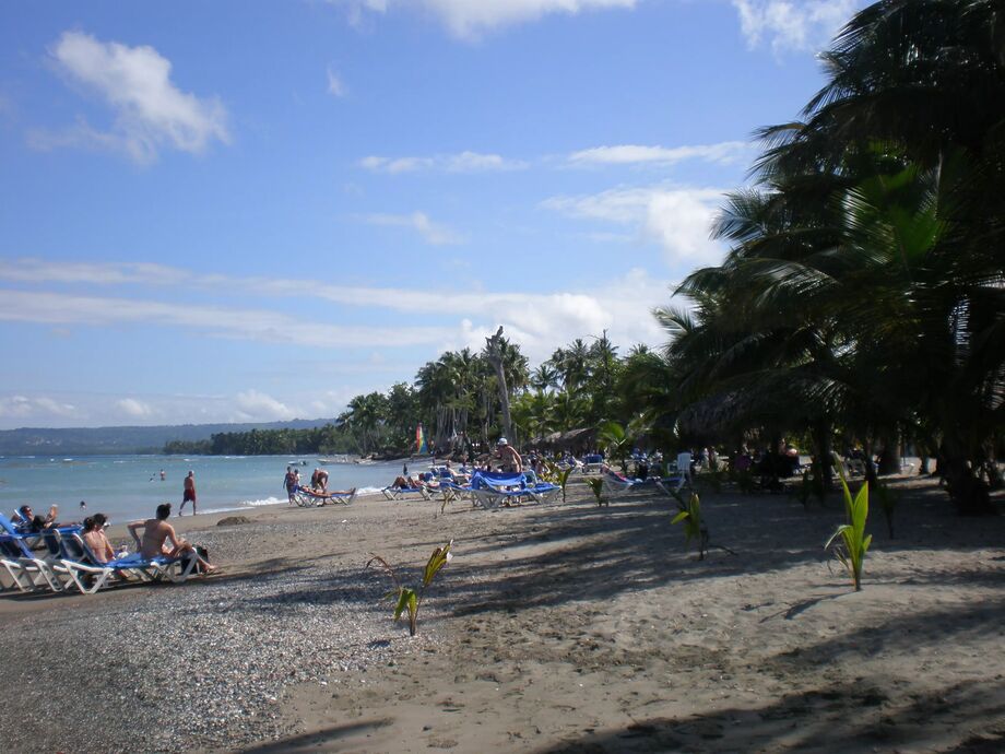 Stranden vid hotellet - Karibien - Johannacharlie - Reseguiden