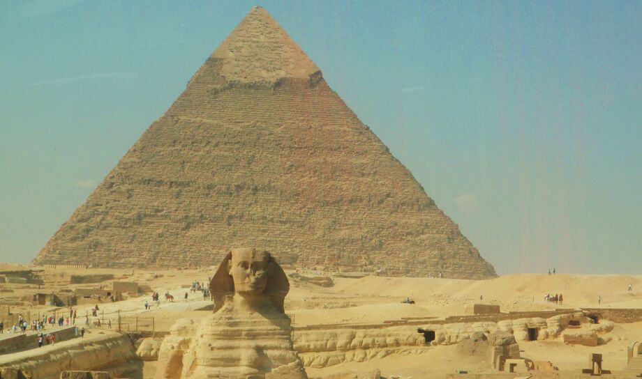 Sfinxen & Chefrens Pyramid - Kairo, Egypten - Nordgren - Reseguiden