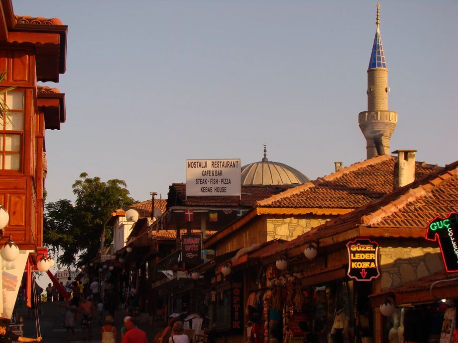 Sidogata i Side. - Side, Antalyakusten, Turkiet - Micke73 - Reseguiden