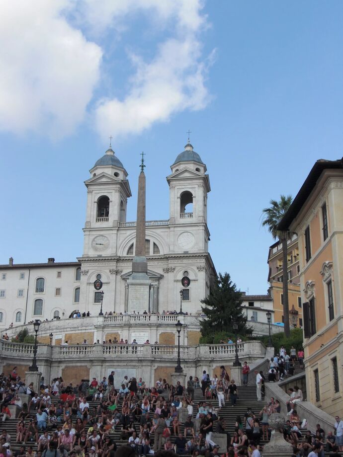 Spanska trappan - Rom, Italien - Hannamatilda - Reseguiden