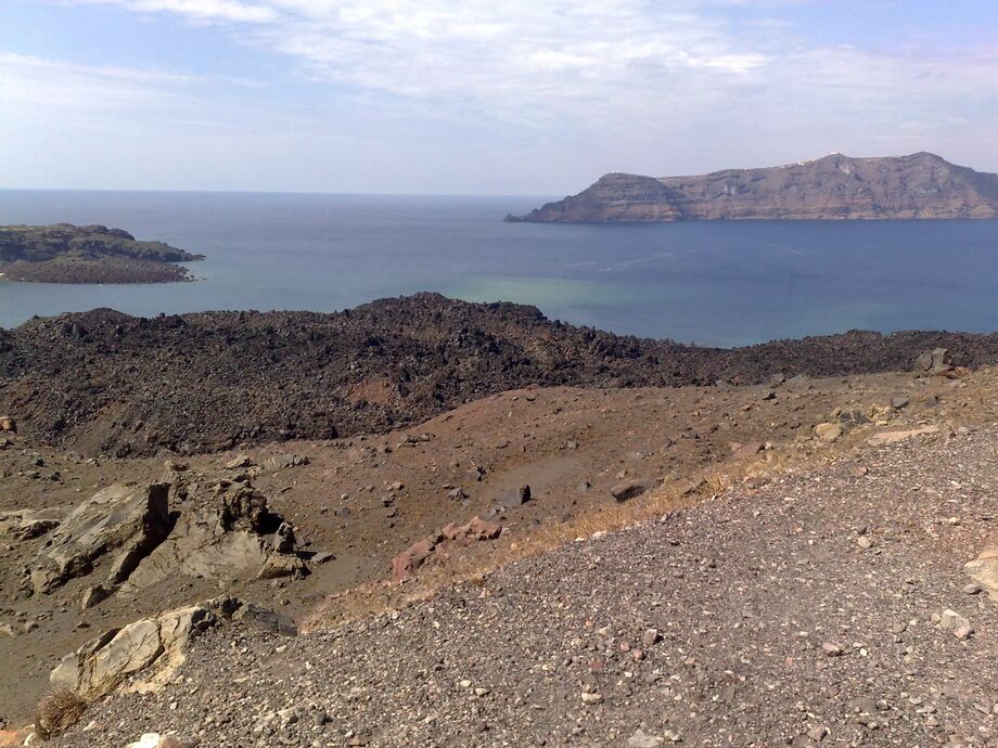 Mitt i Calderan... - Santorini, Grekland - Visial - Reseguiden
