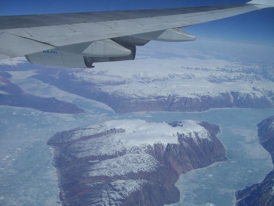 Grönland från flyget - Grönland - Travellover - Reseguiden