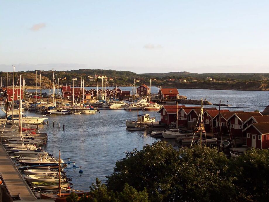 Hunnebostrand privata hamnen - Hunnebostrand, Sotenäs, Bohuslän ...