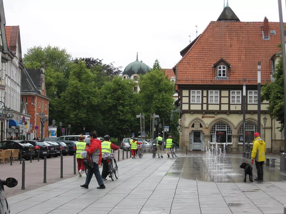 Fontän i Celle - Celle, Tyskland - Anom - Reseguiden
