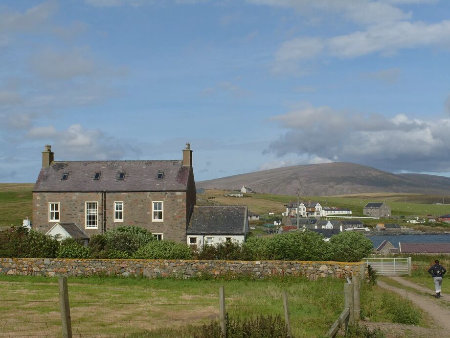 en typisk sten hus - Skottland, Storbritannien - Annab - Reseguiden