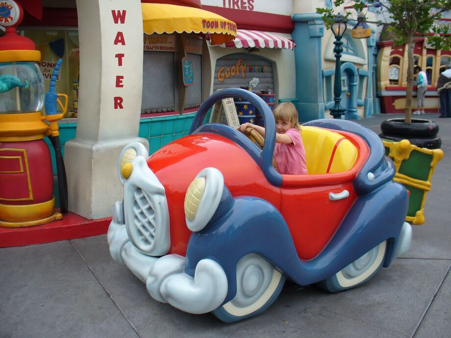 Kul bil. - Anaheim, Los Angeles, Kalifornien, USA - Opsrobban - Reseguiden