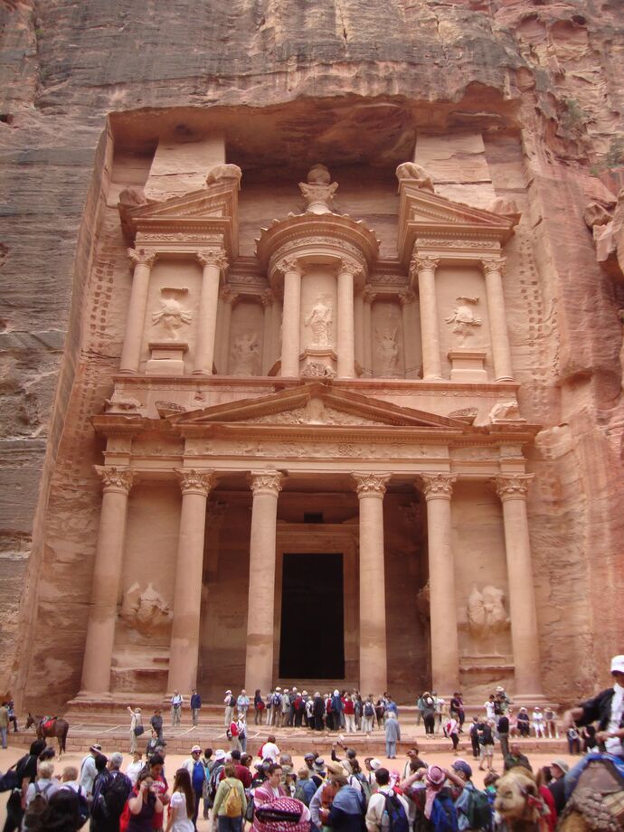 Al-Khaznah, skattkammaren - Jordanien - Strid - Reseguiden