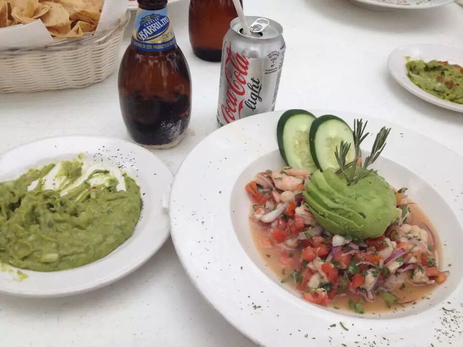 Guacamole, ceviche, Barrilito - Tulum, Riviera Maya, Mexiko - Linae ...