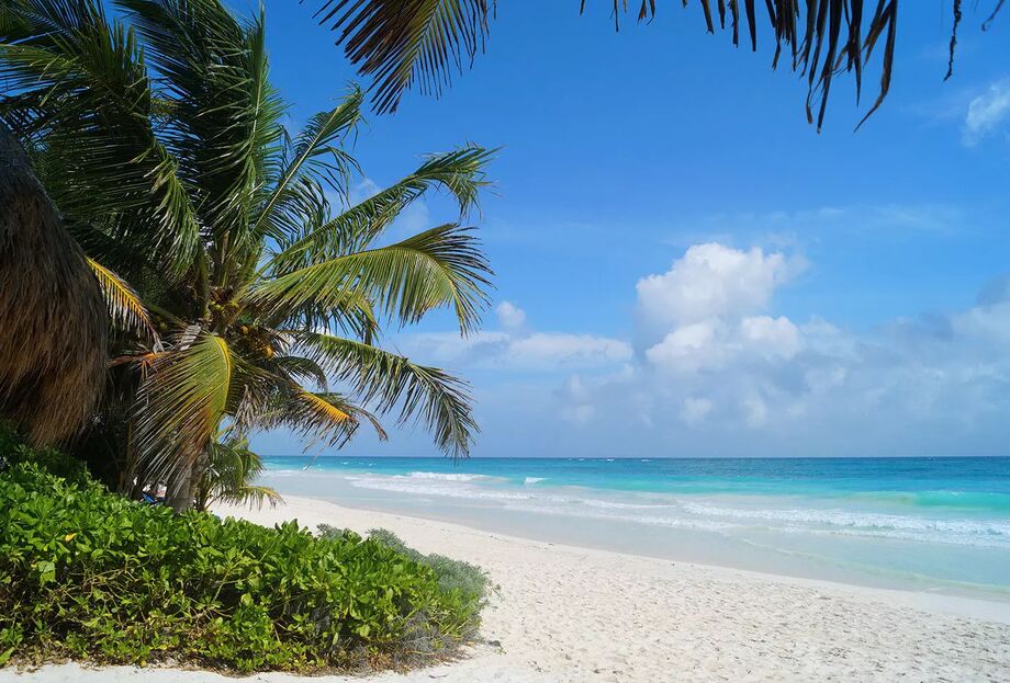 Tulums strand - Tulum, Mexiko - Worldofmarie - Reseguiden