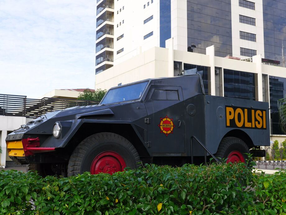 Museum Polri (Polis Museet Jakarta) - Jakarta, Java, Indonesien ...