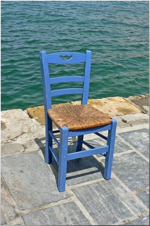 En enkel stol... - Kreta, Grekland - Ingridhell - Reseguiden