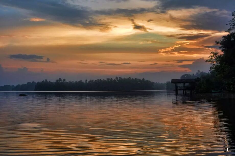 Sunset @ratgama lake - Rahgama, Hikkaduwa, Sri Lanka - Petteri - Reseguiden