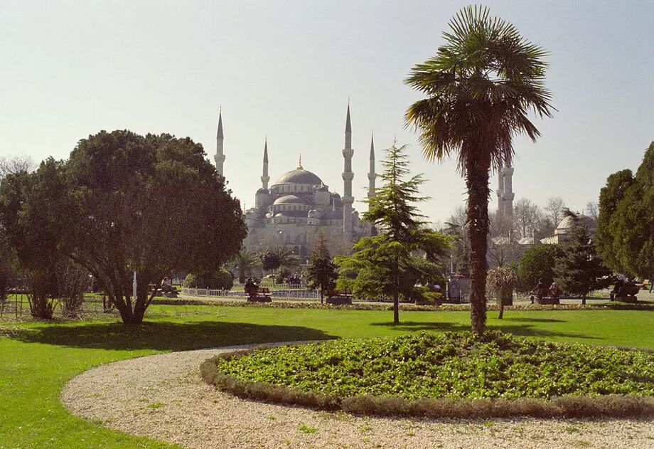 Blå Moskén - Istanbul, Turkiet - Benke - Reseguiden