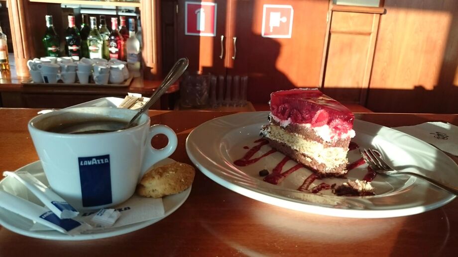 God fika på Cafét på 22 vån - Stettin, Polen - Fly - Reseguiden