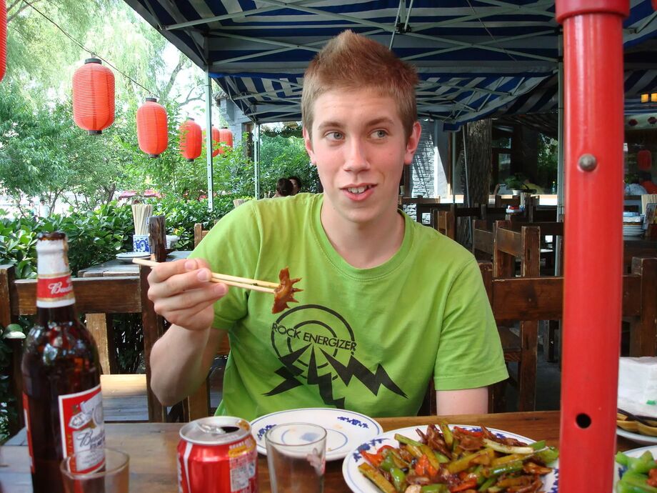 Stekt Tuppkam! - Beijing, Kina - Candy - Reseguiden