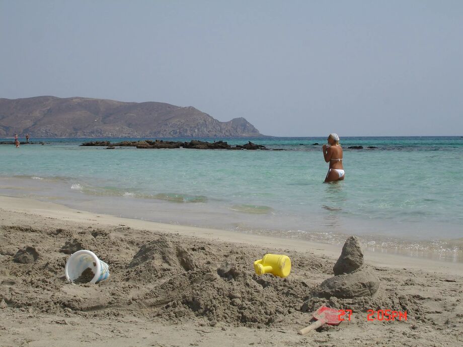 Fin strand och vatten - Grekland - Sandrox - Reseguiden