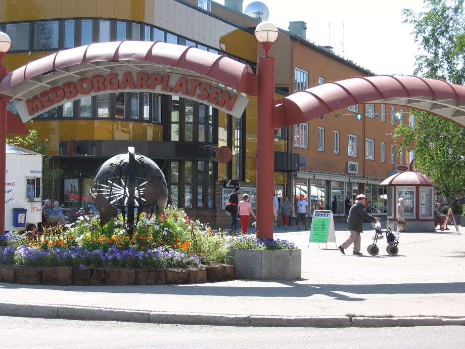 Bodens centrum - Boden, Norrbotten, Sverige - Anom - Reseguiden