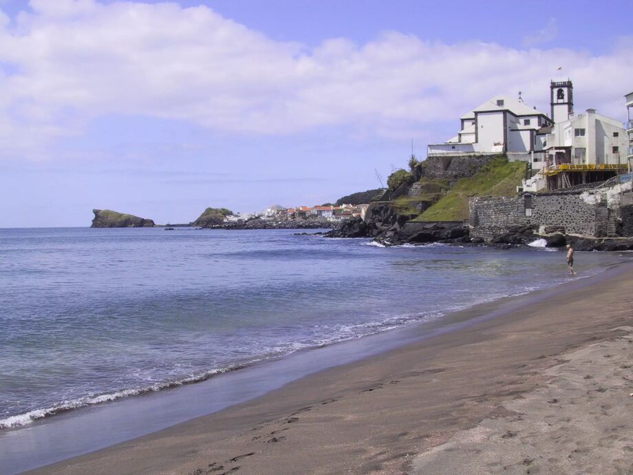 En av få badstränder på Azorerna - Azorerna, Portugal - Anderslindb ...