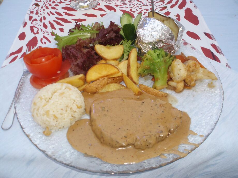 Väldigt god pepparbiff - Alanya, Antalyakusten, Turkiet - Isa - Reseguiden