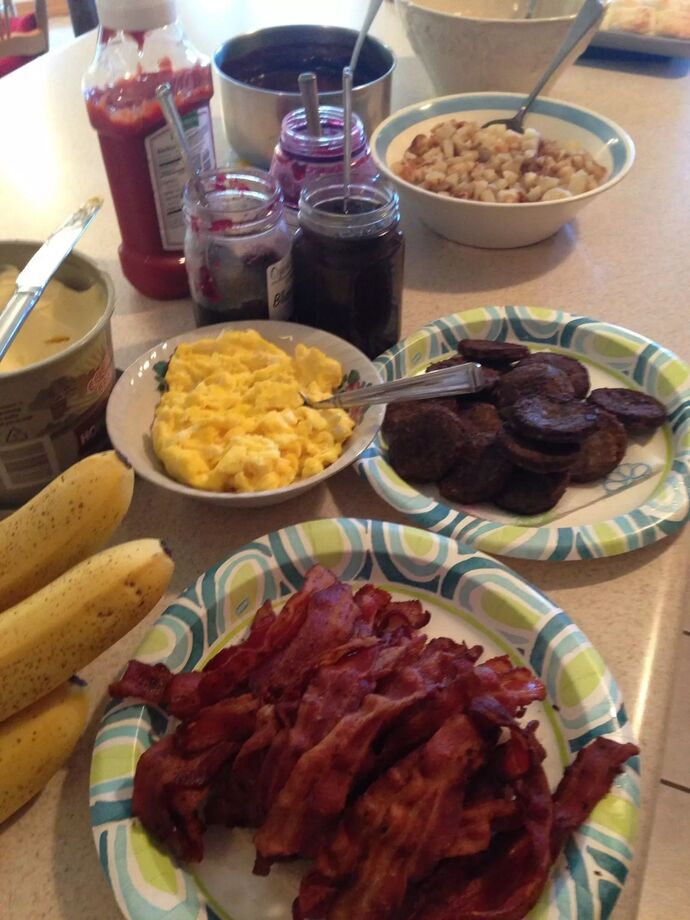 Southern breakfast! - Arkansas, USA - Vidakatten - Reseguiden