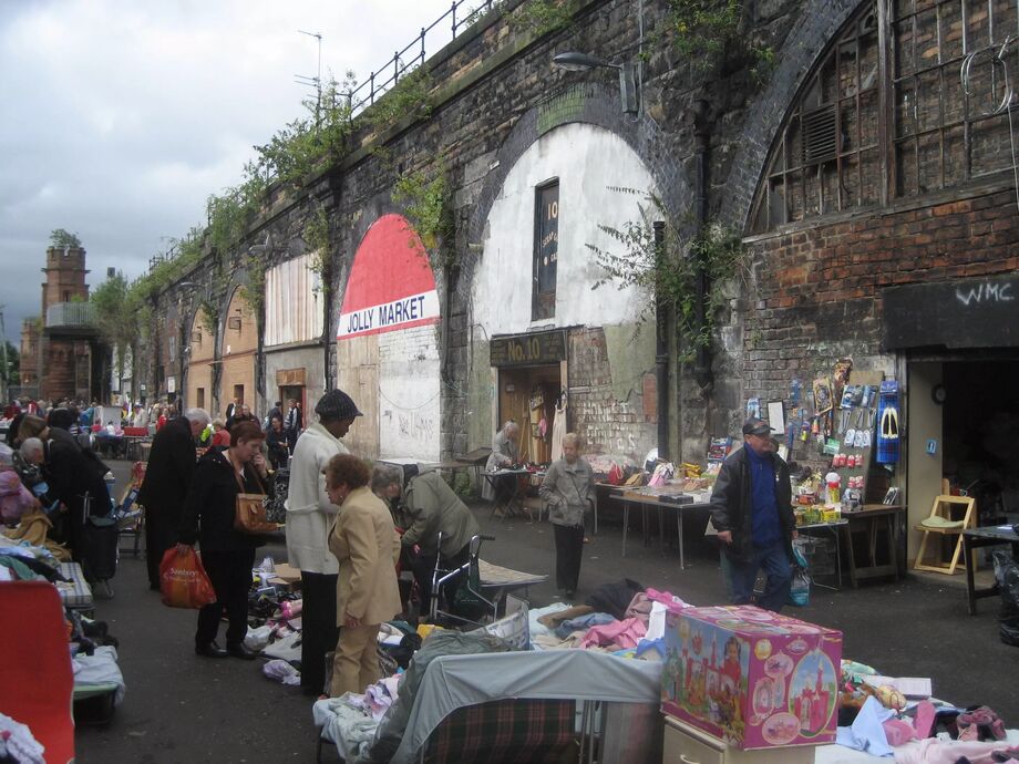 Jolly market. - Glasgow, Skottland, Storbritannien - Thomasgbg - Reseguiden