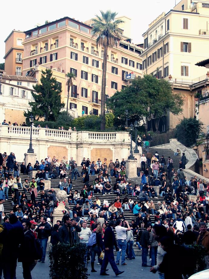 Spanska trappan - Rom, Italien - Nikonian - Reseguiden