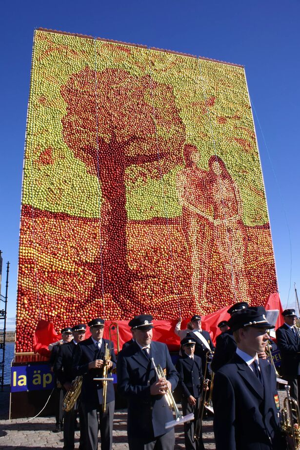 Årets Äppeltavla PRADISPAR - Kivik, Österlen, Skåne, Sverige ...