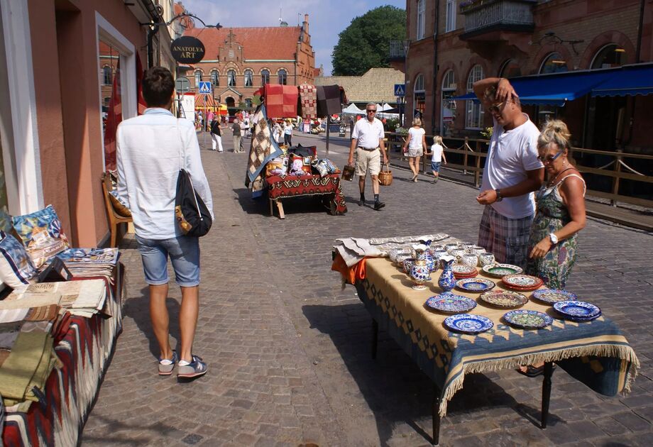 Loppmarknad och Festival - Simrishamn, Österlen, Skåne, Sverige ...